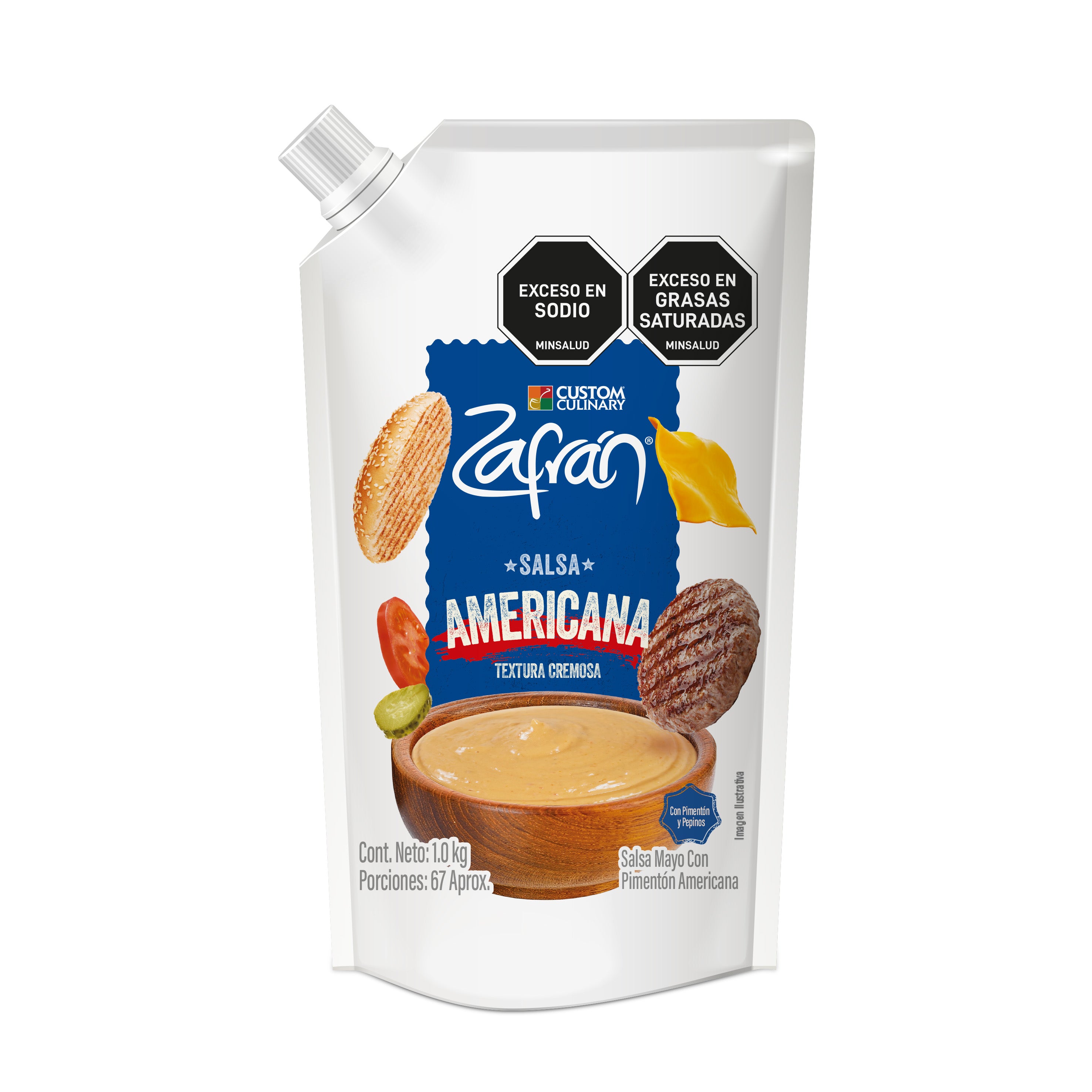 Salsa Americana Doypack 1kg – Custom Culinary