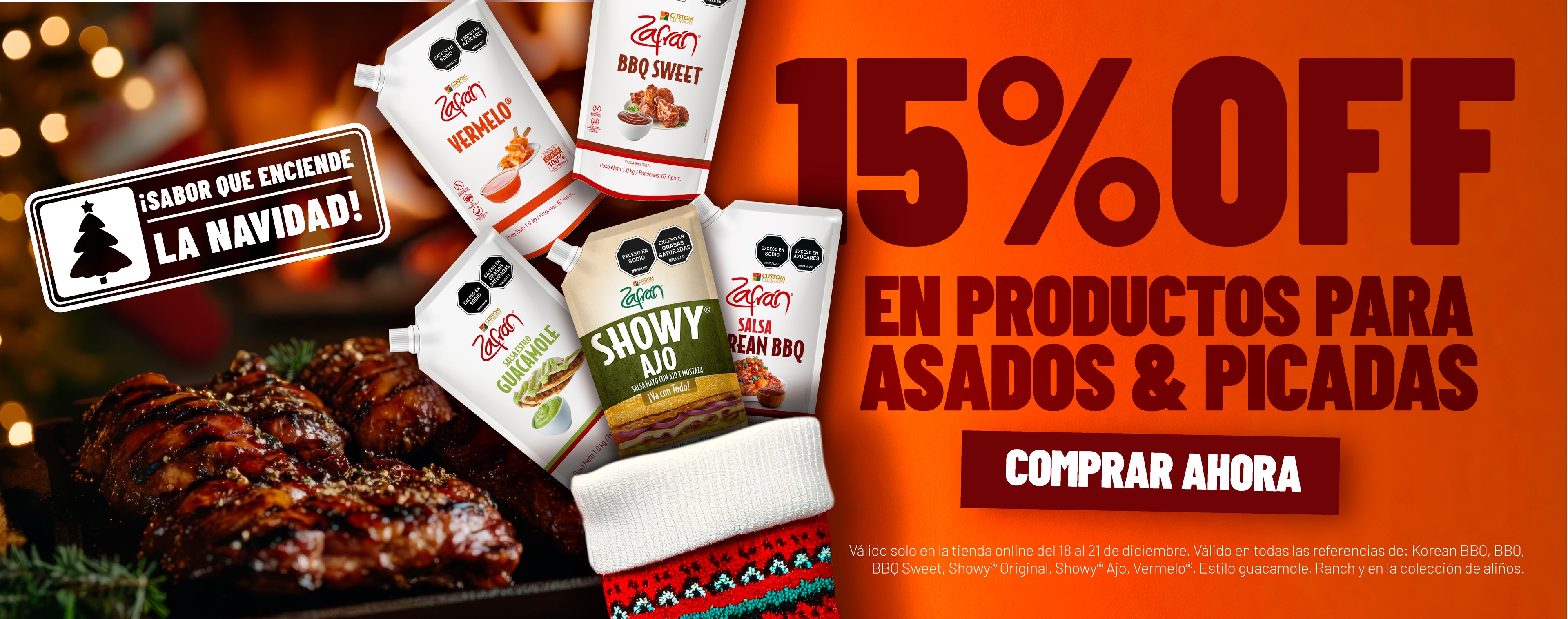 Tienda Online Custom Culinary® - Salsas e ingredientes de cocina
